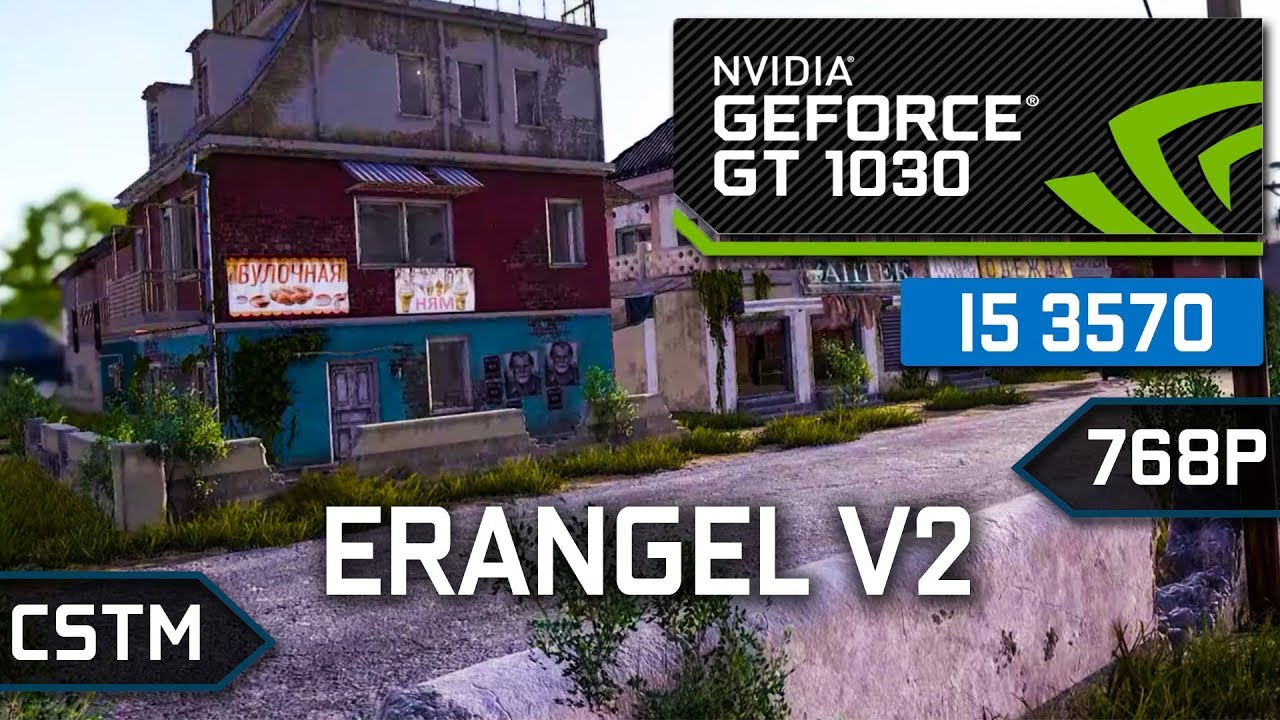 PUBG [PC] - Erangel V2 - I5 3570 + GT 1030 - YouTube