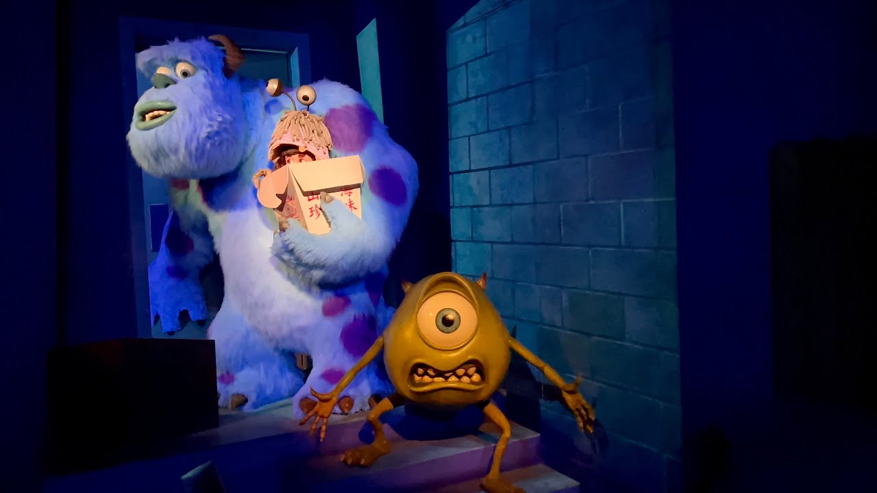 Disney California Adventure - Monsters, Inc. Mike & Sulley to the ...