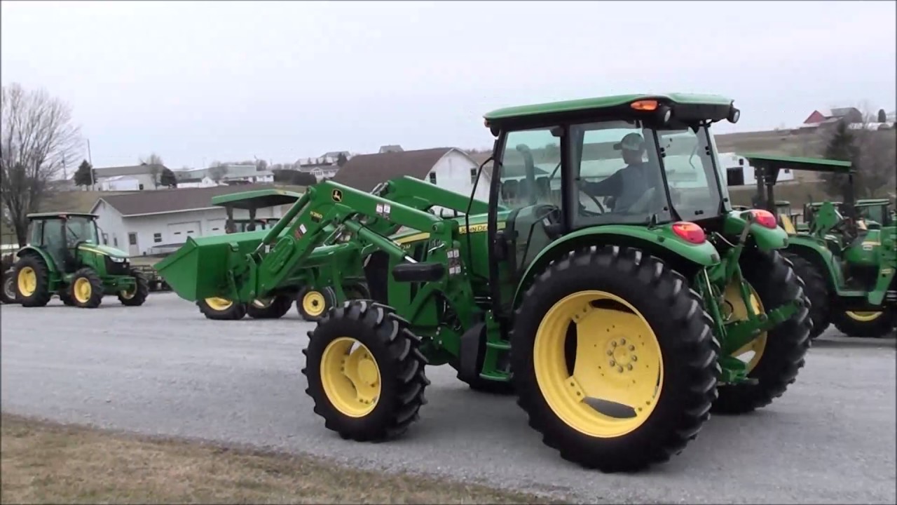 2014 JD 5100M Tractor w/Loader for sale by Mast Tractor! - YouTube