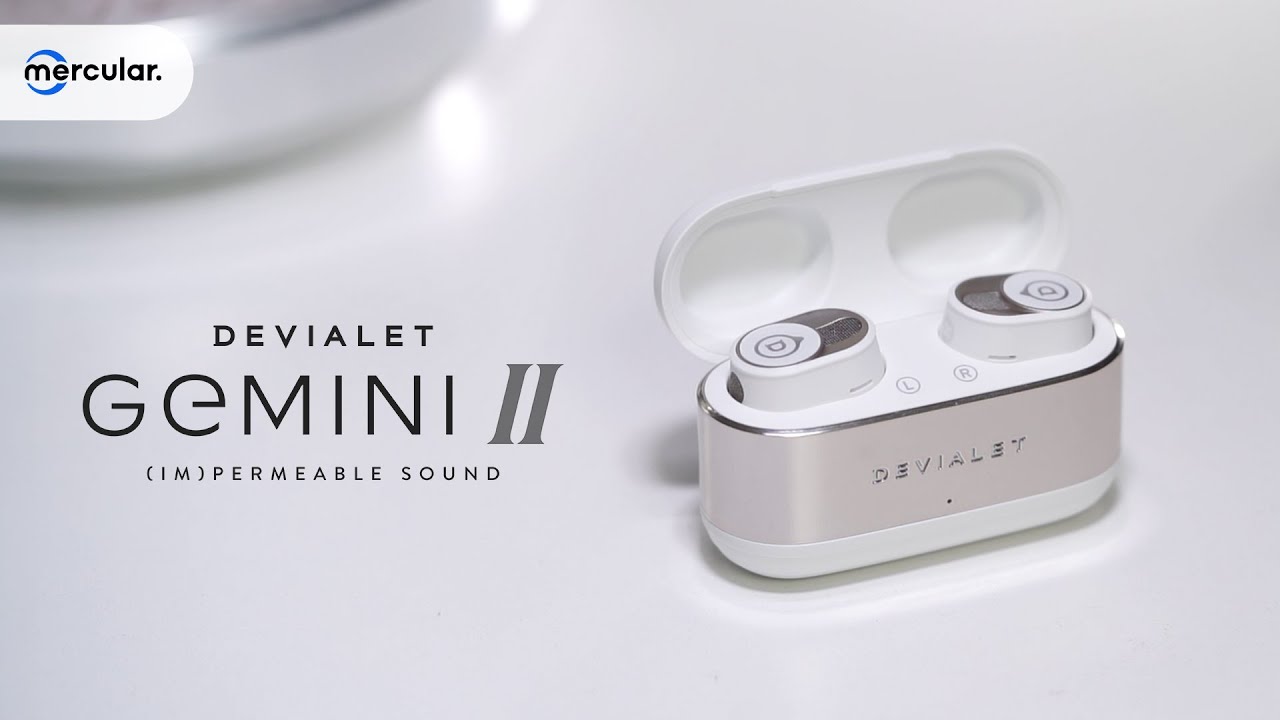 รีวิว Devialet Gemini II - หูฟังทรูไวร์เลสตัดเสียงที่เบสดีที่สุดในตอนนี้ - YouTube