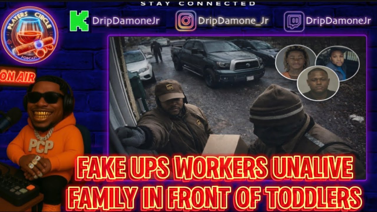 Fake UPS workers unalive family in front of toddlers - YouTube