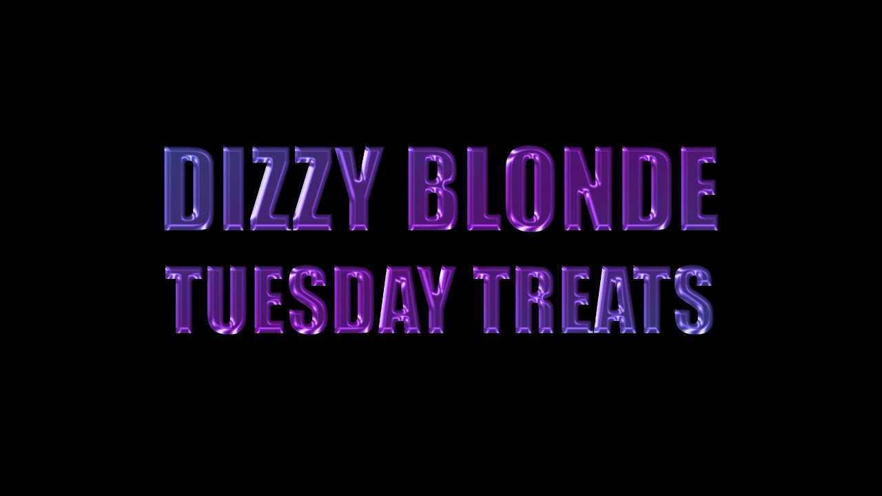 DIZZY BLONDE TUESDAY TREATS - Thames Delta Radio - YouTube