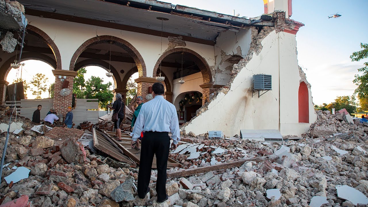 Réplicas del terremoto en Puerto Rico. 7 de enero 2020, Guayanilla ...