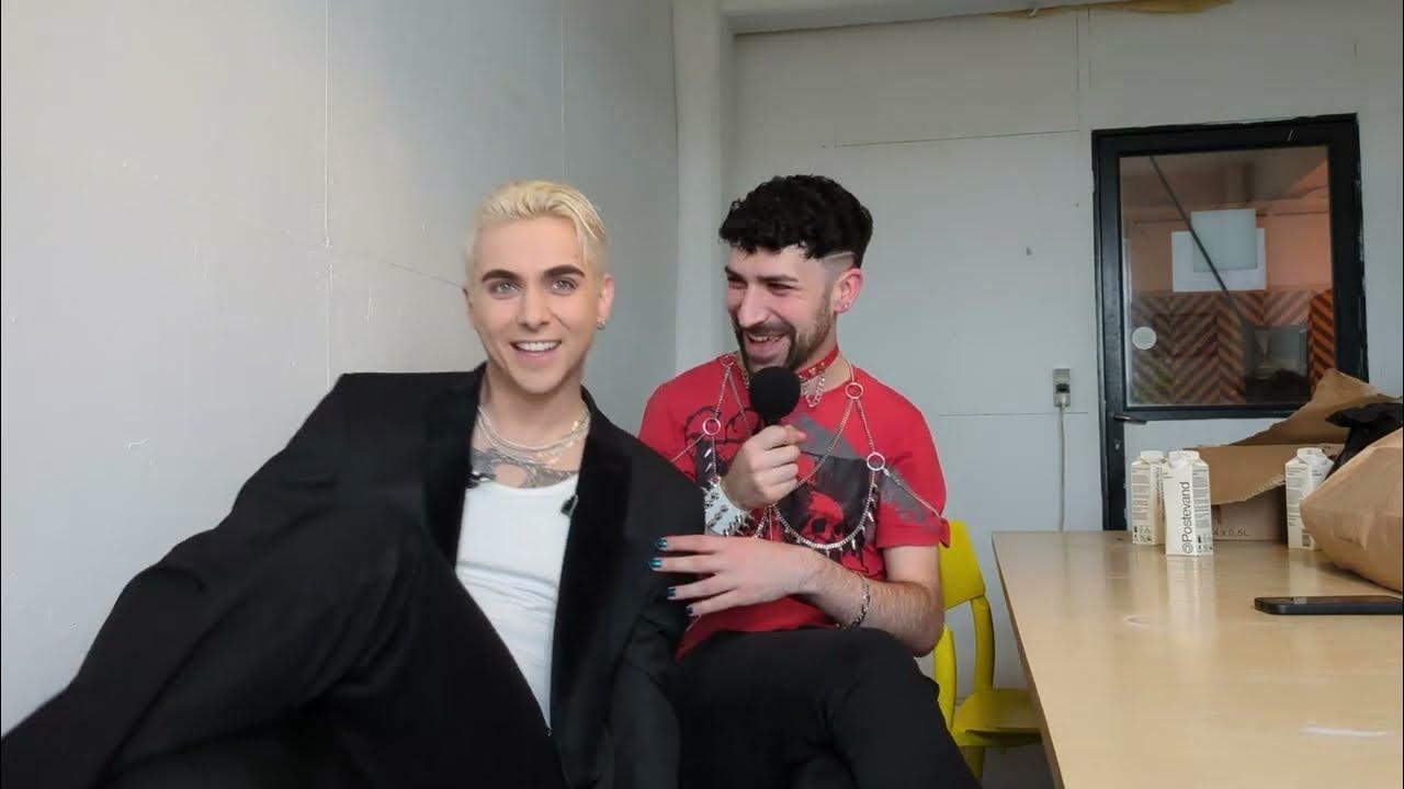 MELOVIN "Under the Ladder" (🇺🇦 Ukraine 2018) + "Dreamer" (2024) - Interview in Copenhagen - YouTube