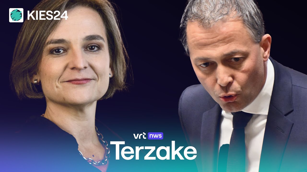 KIES24: Barbara Pas (Vlaams Belang) en Egbert Lachaert (Open VLD) in ...