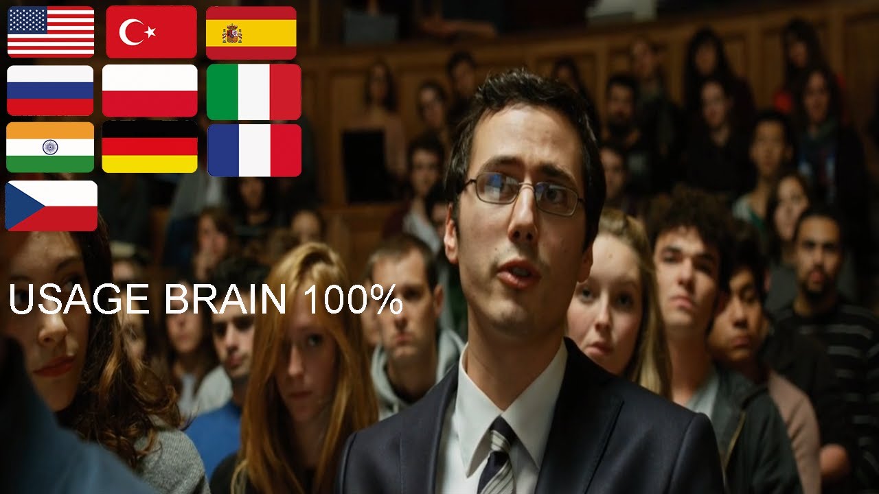 Lucy "Usage Brain 100%" in Different Languages - YouTube