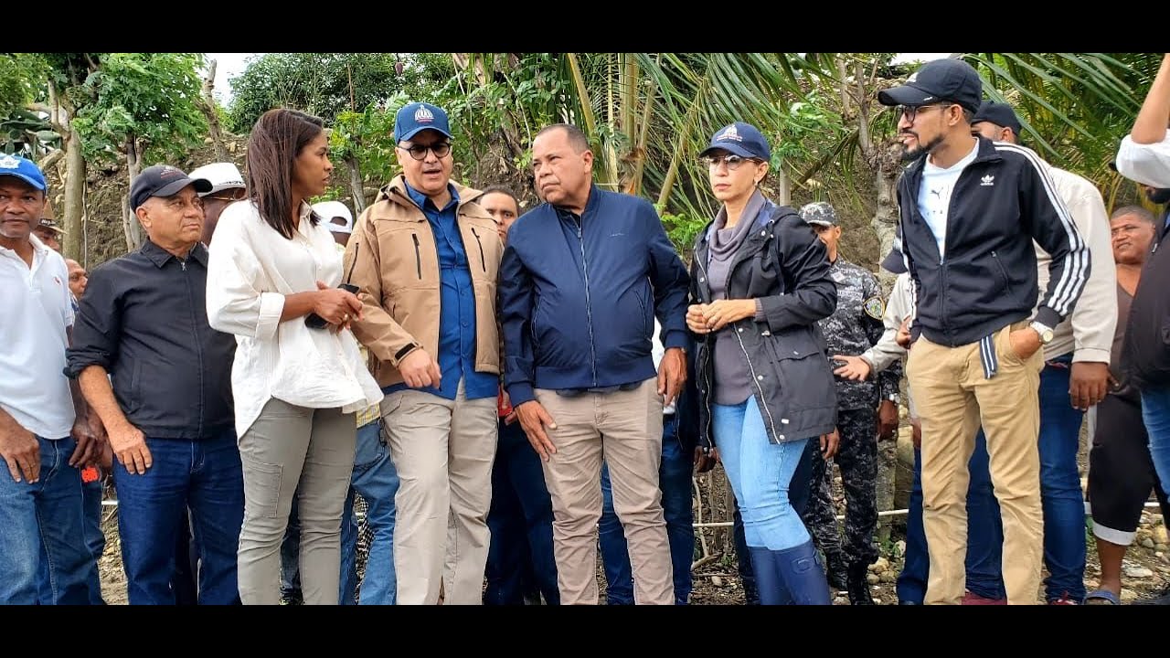 Llegada del Ministro Administrativo Ing. Igor Rodriguez Duran, a Maimón ...