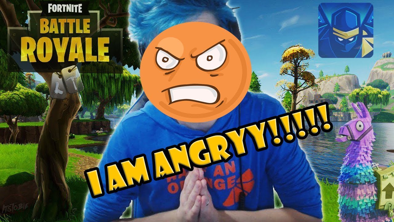 NINJA FORTNITE (FUNNY,ANGRY) MOMENTS - YouTube