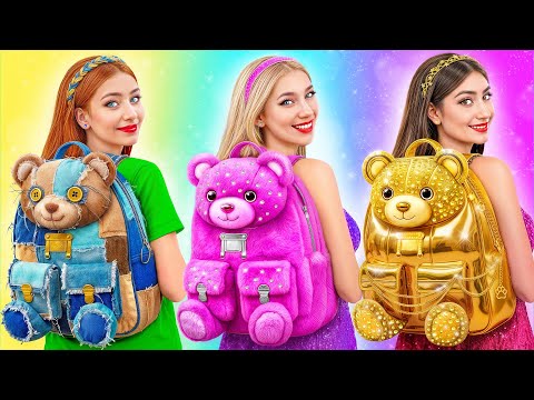 Zengin vs Fakir vs Giga Zengin Kız Okulda | Komik Durumlar Candy DO