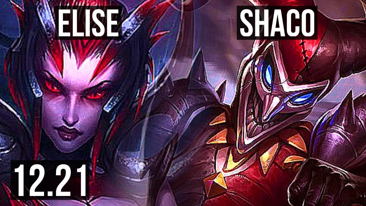 ELISE vs SHACO (JNG) | 9/0/1, 2.5M mastery, 1000+ games, Legendary | KR ...