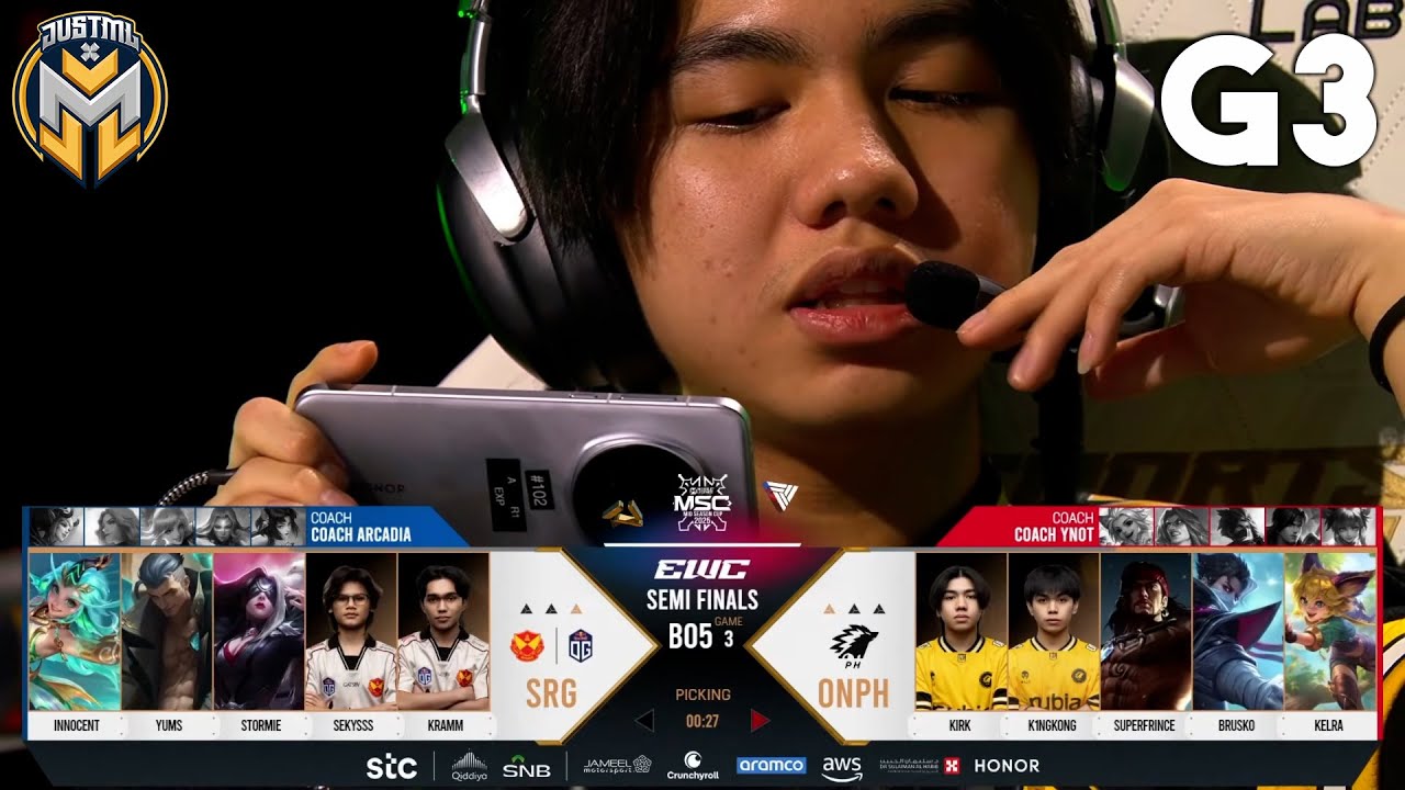 ONIC PH VS SRG.OG GAME 3 | KNOCKOUT STAGE DAY 3 | MLBB MSC 2025 - YouTube