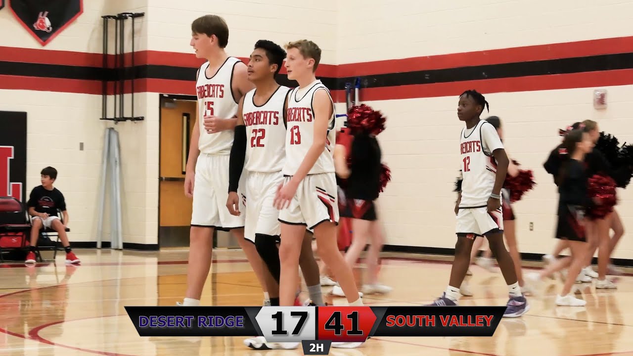 Nov 28, 2022 South Valley vs Desert Ridge | Junior High 7th Grade Boys ...