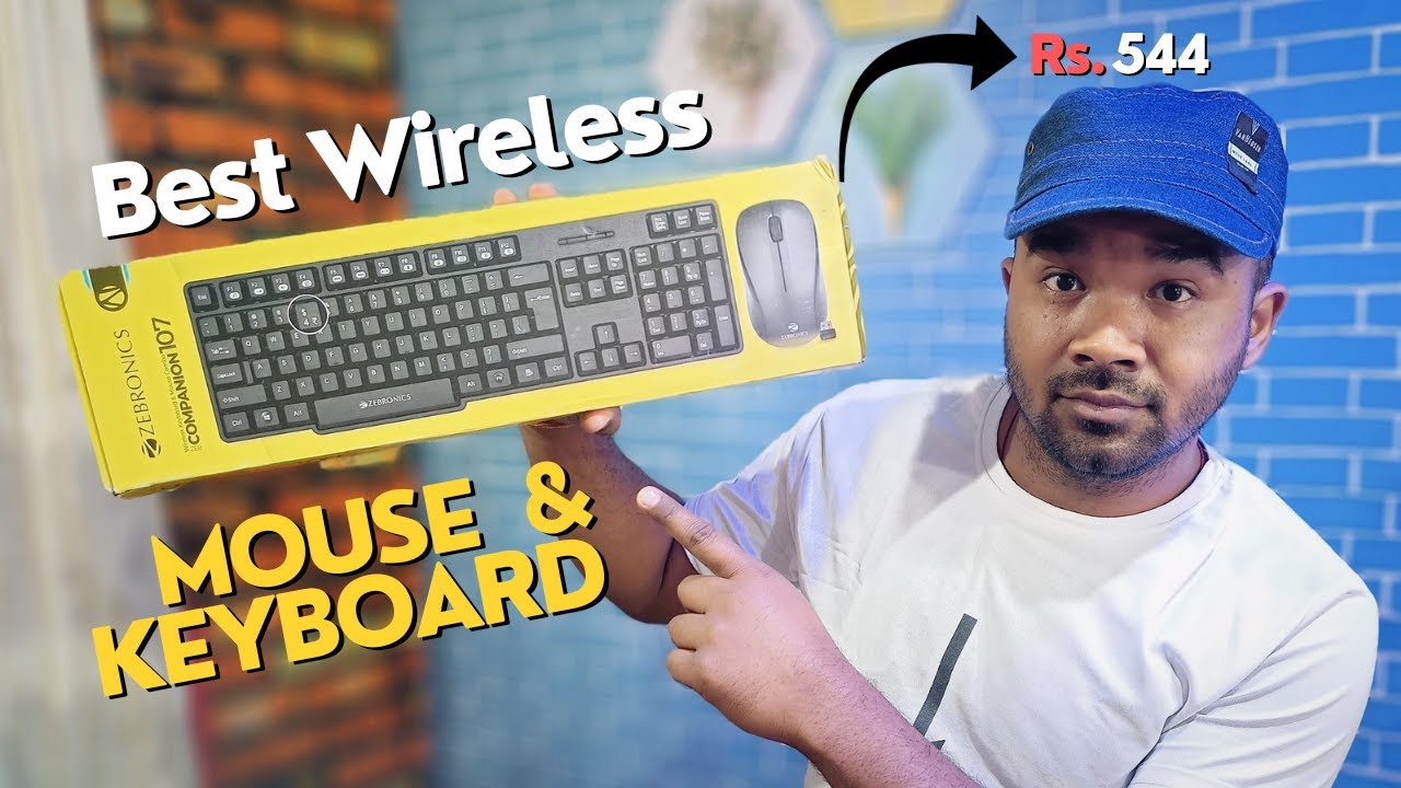 Zebronics Companion 107 Wireless Keyboard and Mouse combo Unboxing and Review | Technical Snacks ...