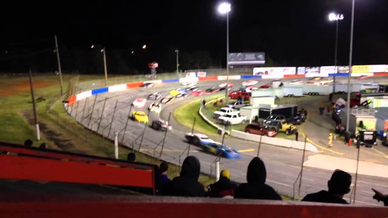 2015 Easter Bunny 150 Hickory Motor Speedway Late Models Restart April ...