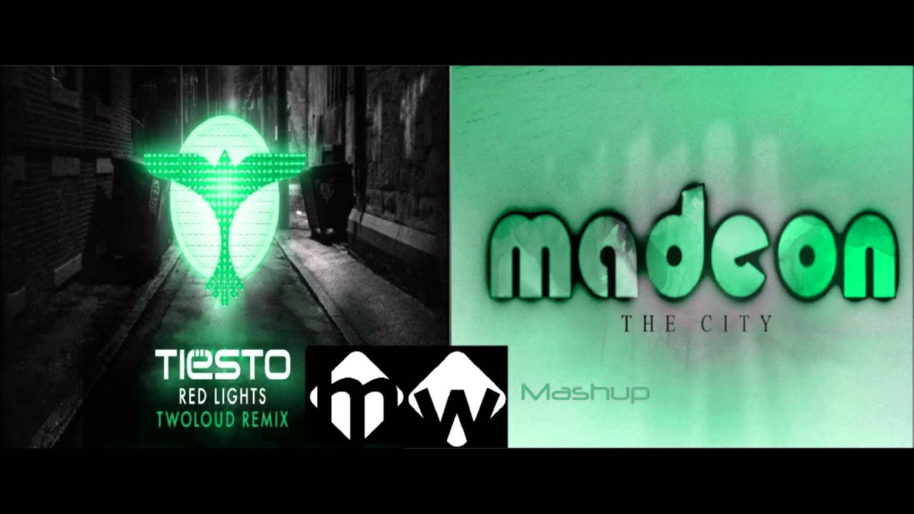 Madeon vs. Tiesto vs. Martin Garrix- The City with Red Lights has a ...