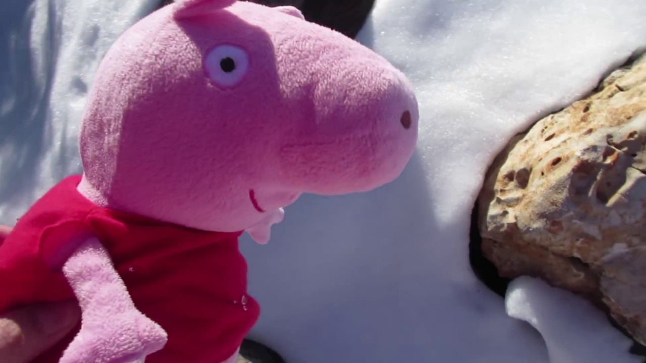 Peppa Pig y Marshall en la nieve Parte 1 | Vídeos de Peppa Pig en ...