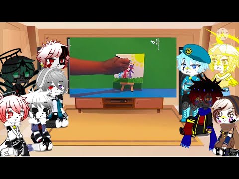 Au sans react to weirdcore (Gacha club) - YouTube