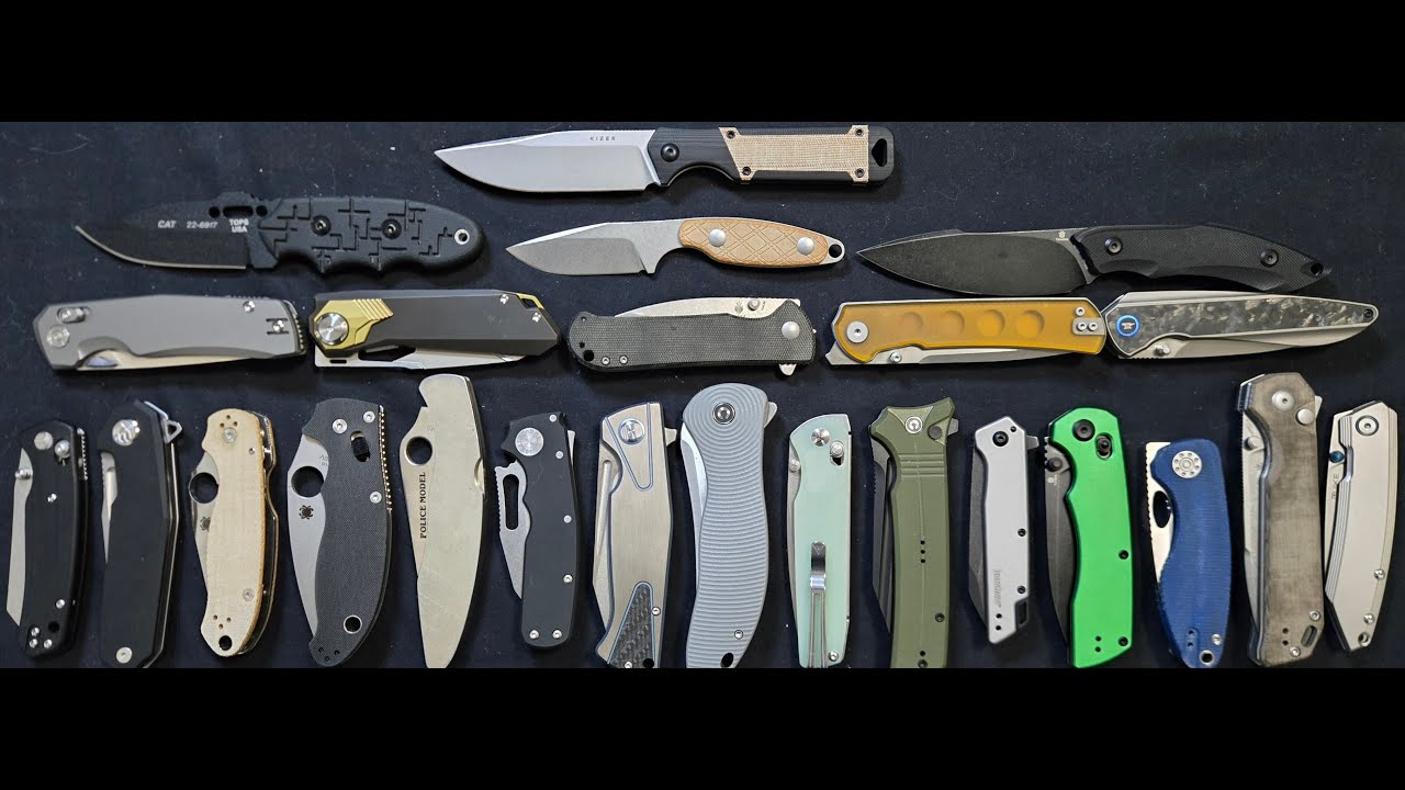 My knife bug got worse in January! - YouTube