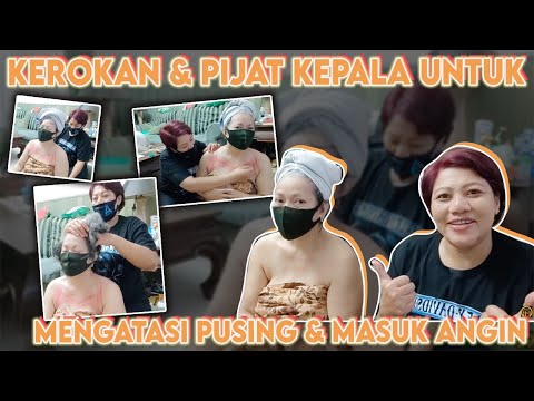 scrapings and head massage to treat dizziness & colds