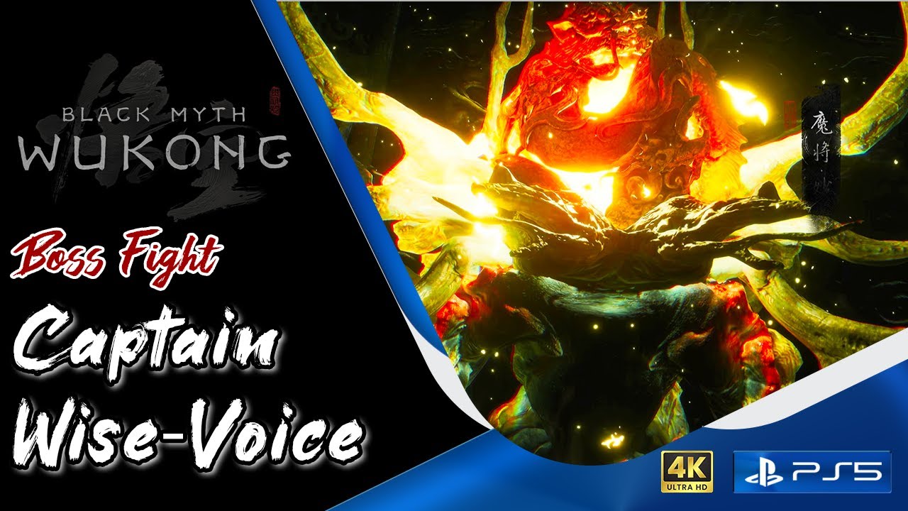 Black Myth Wukong Boss Fight Captain Wise Voice - YouTube