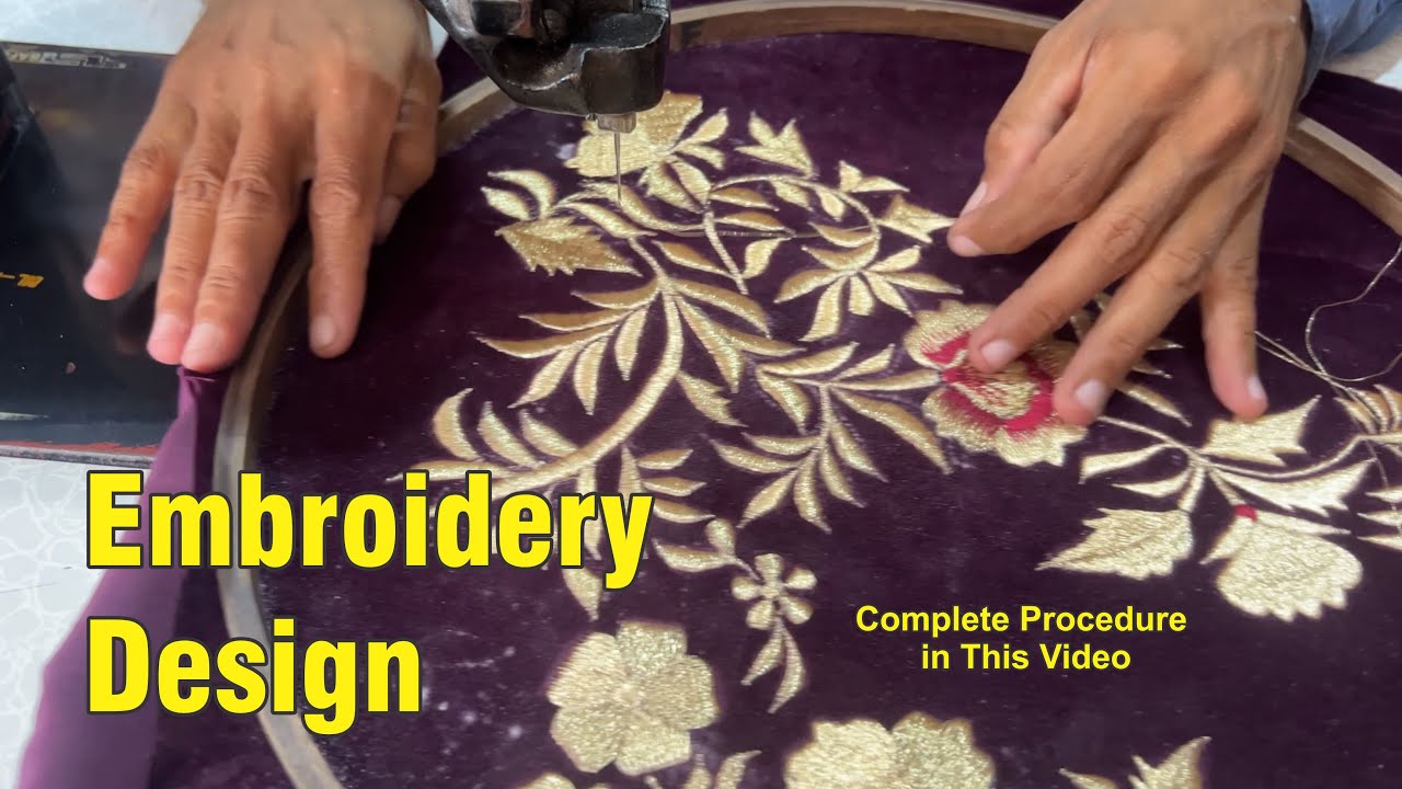 Mastering the art of embroidery I step by step tutorial for stunning ...
