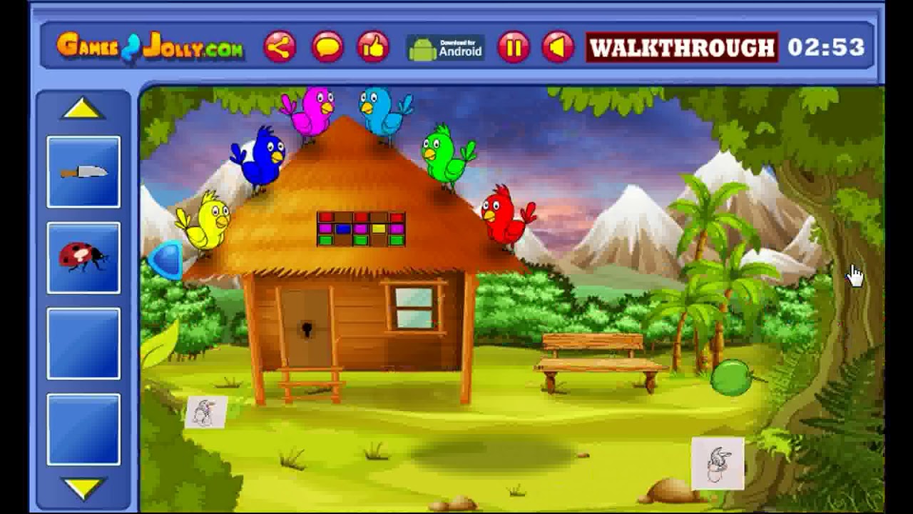Aboriginal Boy Escape Walkthrough - Games2Jolly - YouTube