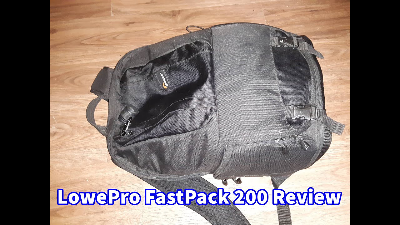 LowePro FastPack 200 Review - YouTube