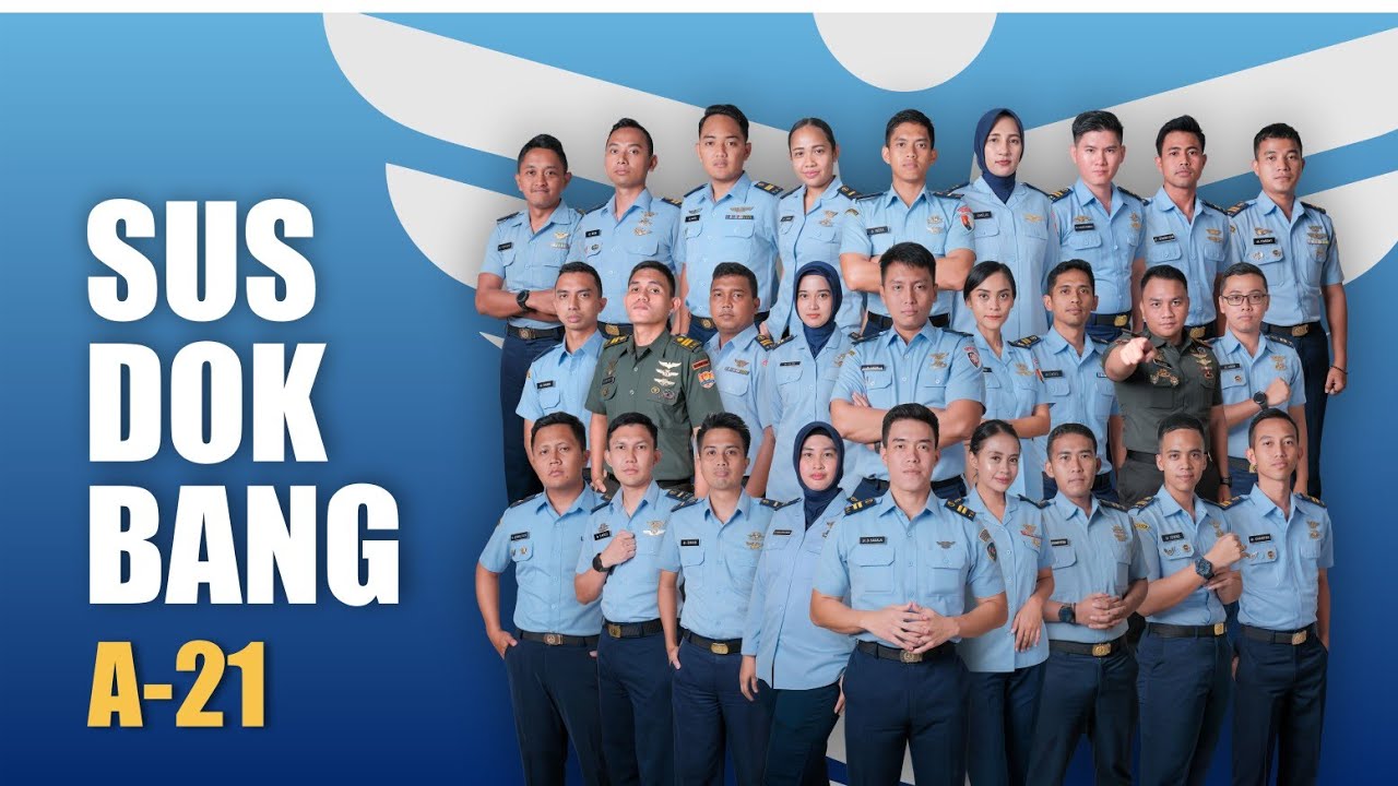 Susdokbang TNI AU A-21 tahun 2024 (Indonesian Airforce Flight Surgeon ...