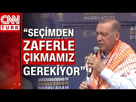 Cumhurbaşkanı Erdoğan'dan Aydın'da açıklamalar: Ya eser siyaseti ya da yıkım siyaseti