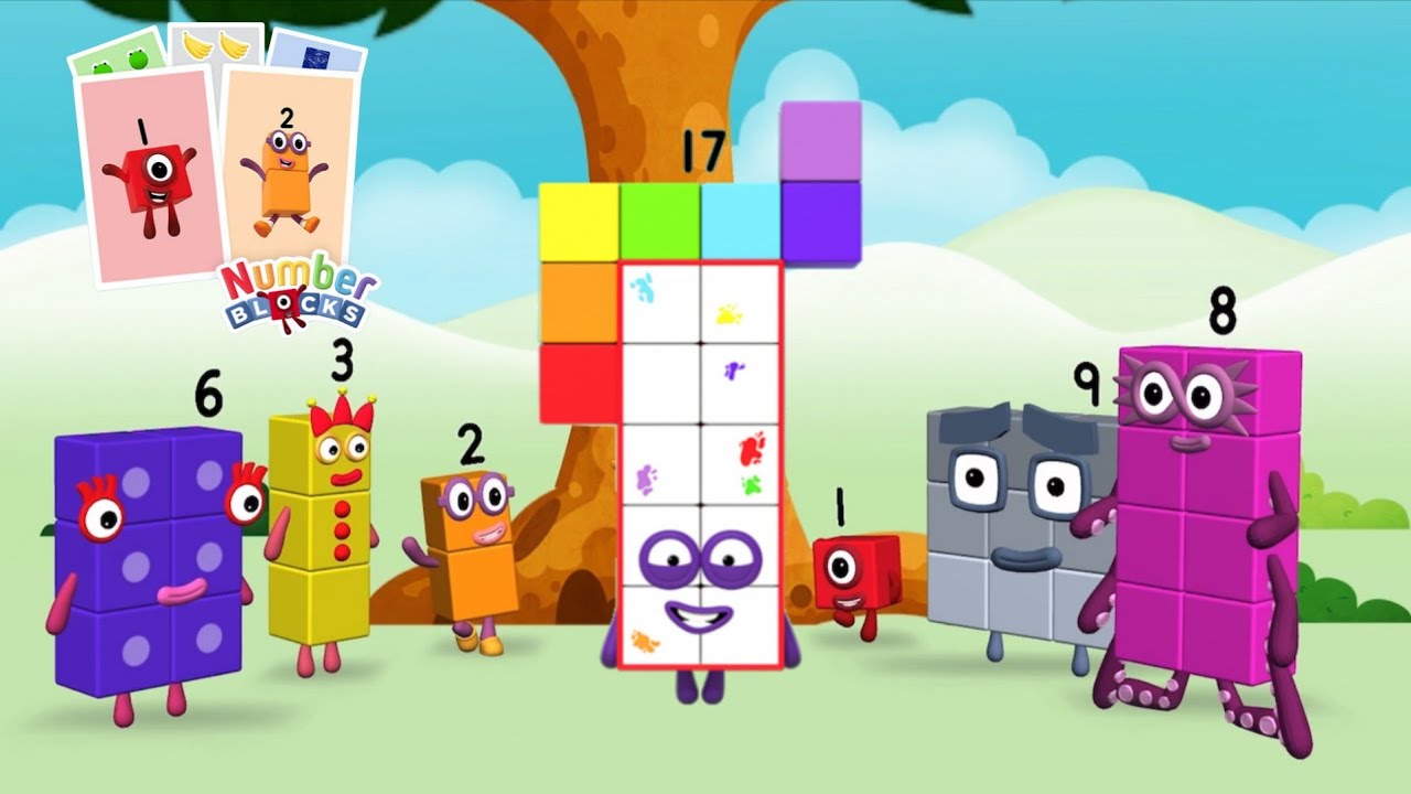 NUMBERBLOCKS LEARN NUMBERS IN REAL LIFE | MATCH NUMBER CARD | KID MATH ...