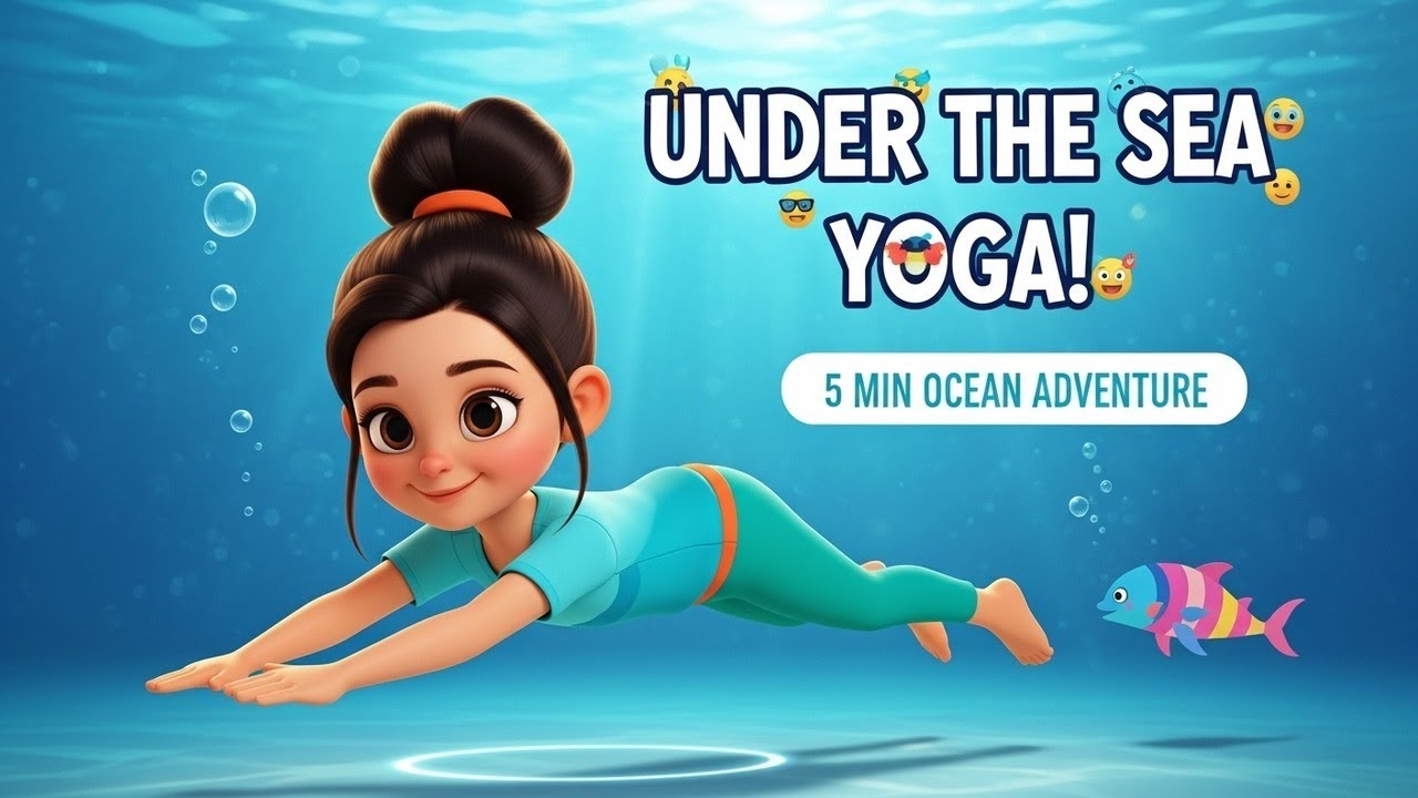 Under the Sea Yoga Adventure 🌊 | Fun Ocean Animal Poses for Kids 🐠🦀 ...