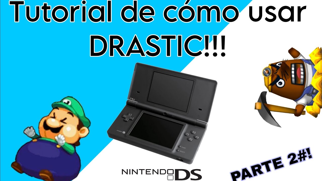 Tutorial como usar el emulador de drastic PARTE 2# - YouTube