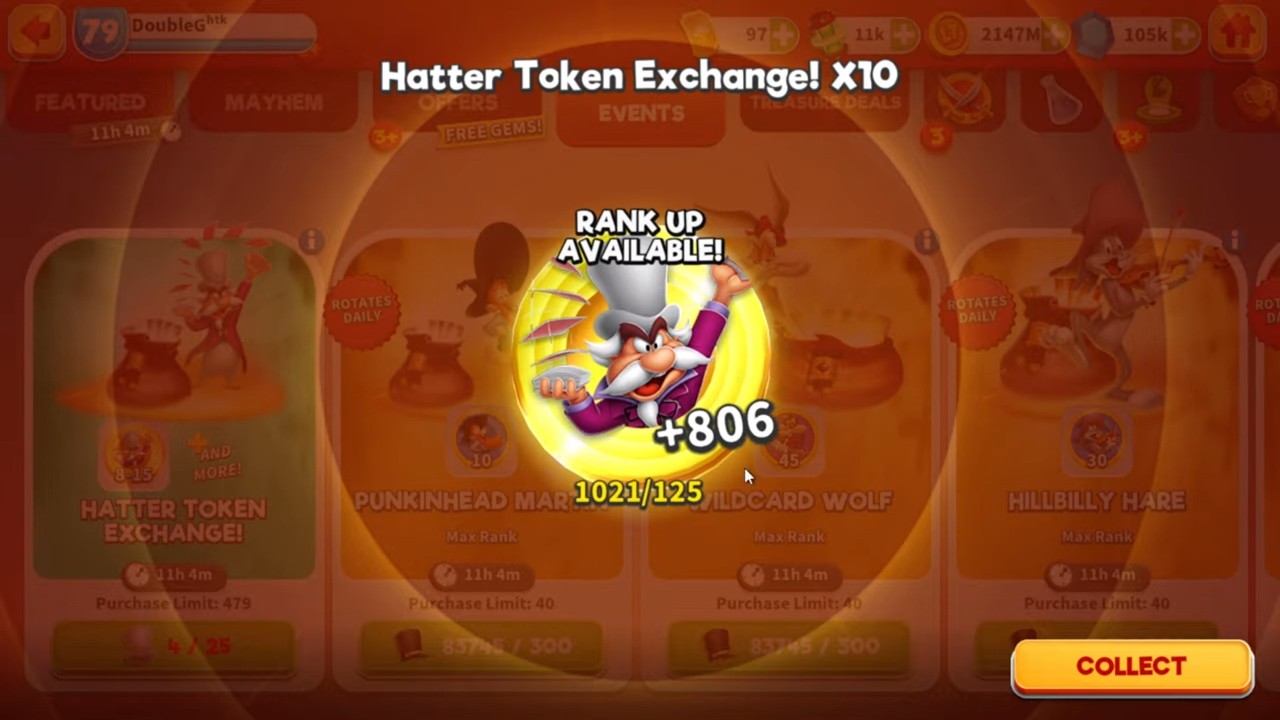 Colonel Shuffle: Reaching 5-star...then 6-star! | Looney Tunes: World ...