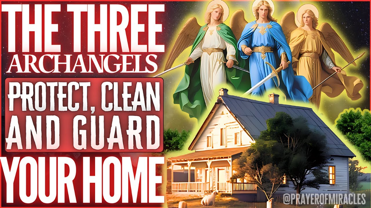 PRAYER OF THE THREE ARCHANGELS TO BLESS, FREE AND PROTECT YOUR HOME🏠 ...