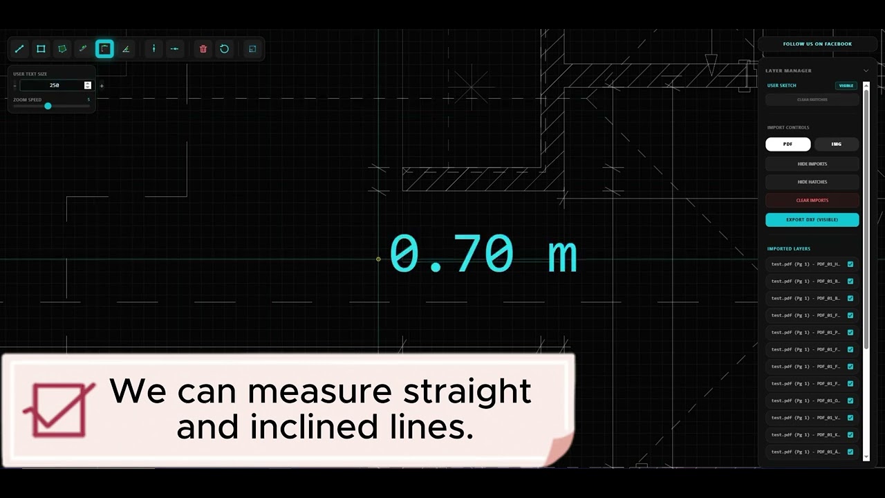 MiniCAD — Measure PDF Drawings Without CAD - YouTube