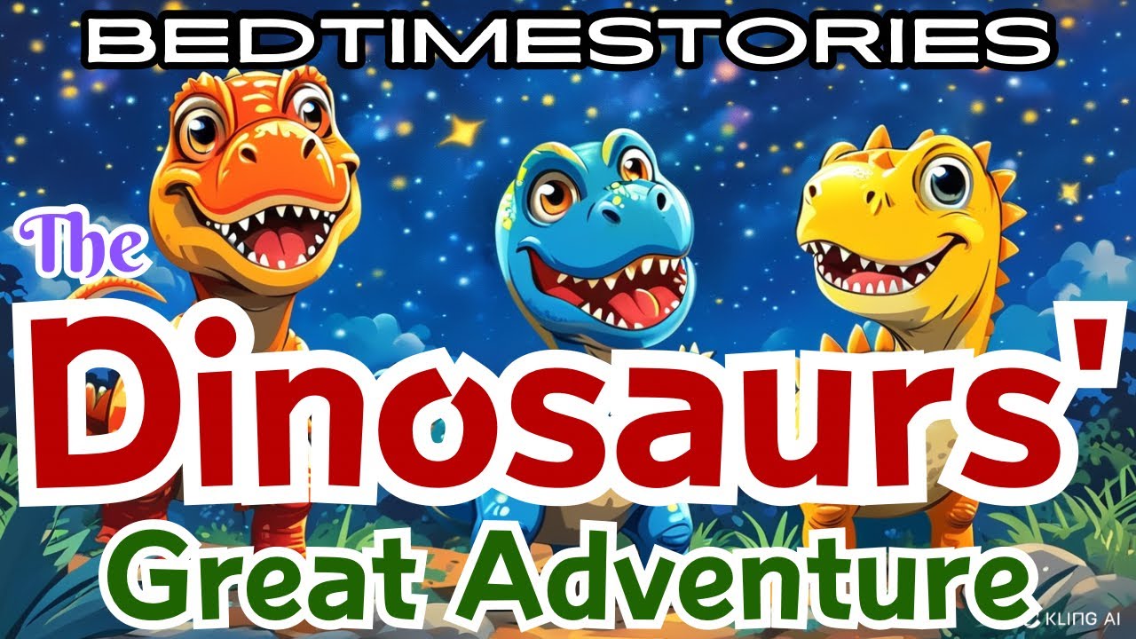 Bedtime story for kids | The Dinosaurs' Great Adventure - YouTube