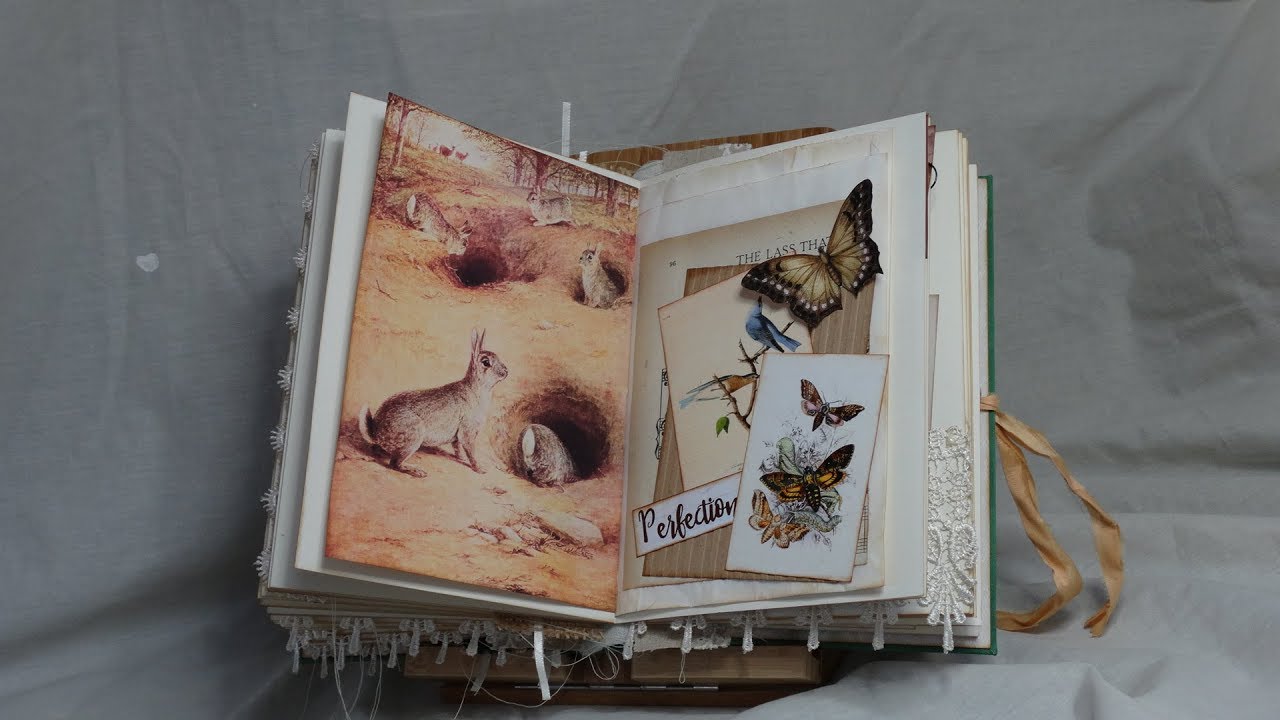 'Vintage Woodland' hard back journal - YouTube