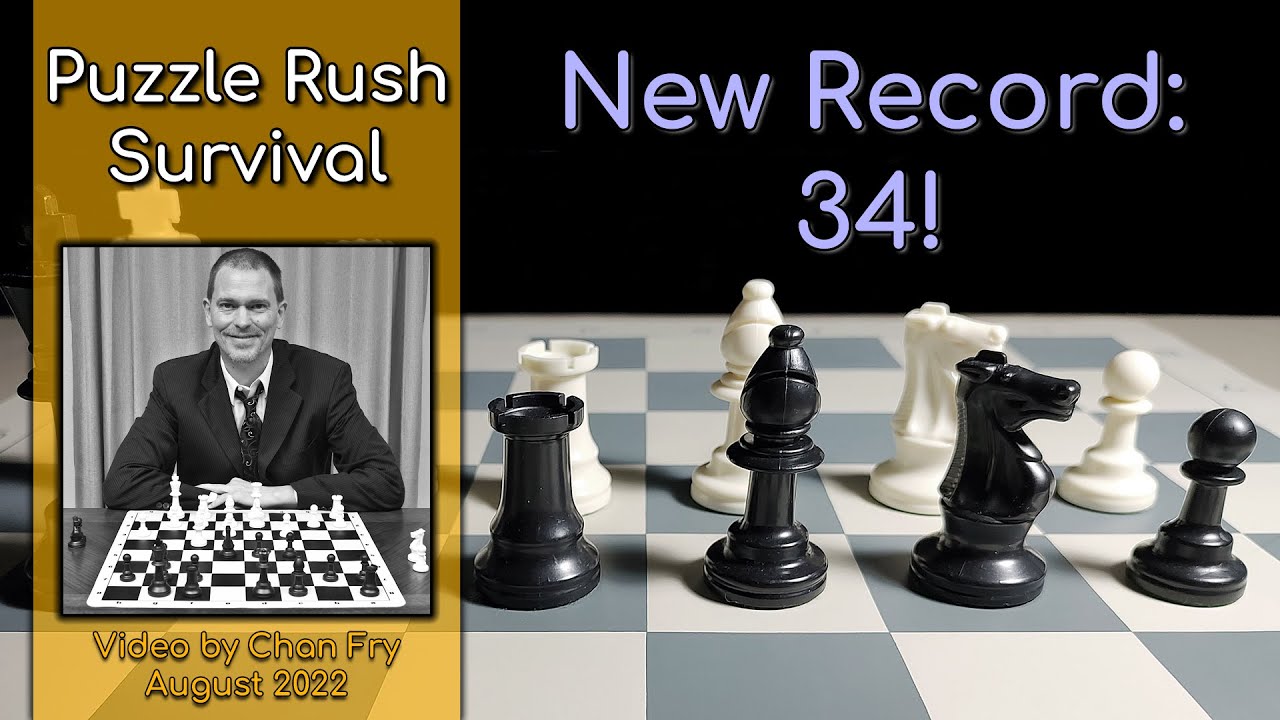 New Record In Puzzle Rush Survival: 34! - YouTube