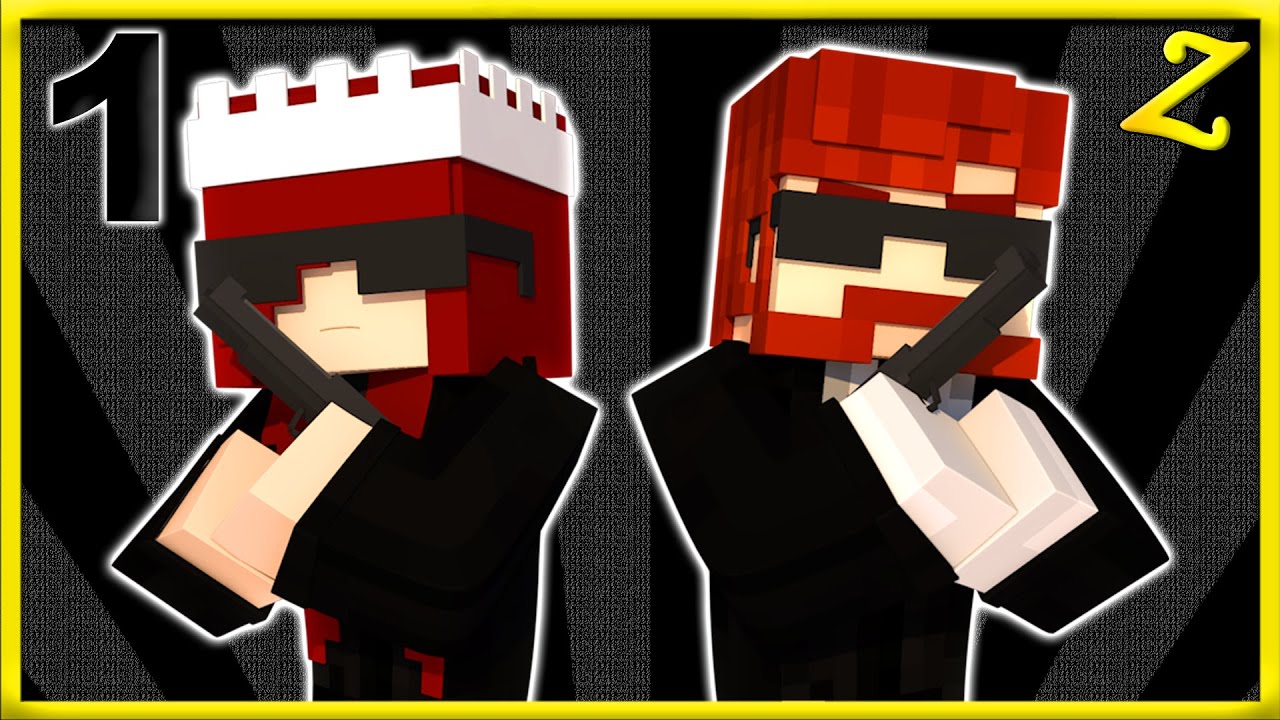 AGENTS: SHED AND ZED!! | Minecraft Sky Wars! - YouTube