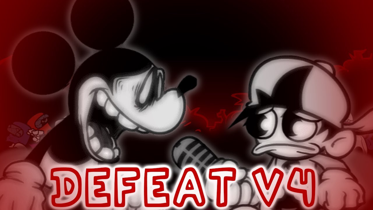 New Defeat! | Defeat V4 But WI Mouse And BF Sings It! || Friday Night ...
