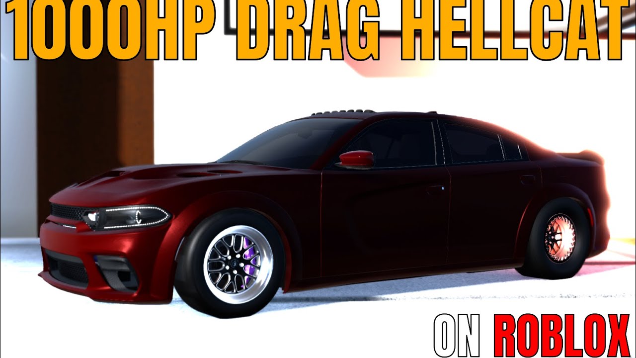 THIS NEW 1000HP WHIPPLE CHARGED HELLCAT IN ROBLOX - YouTube