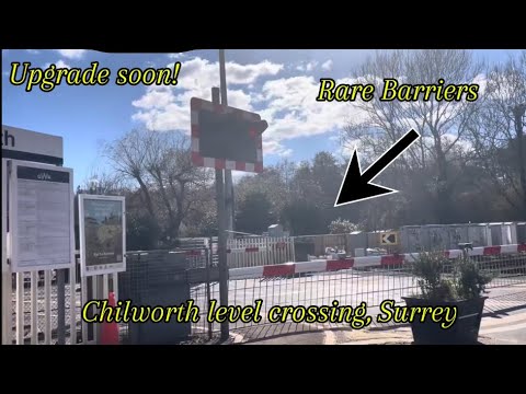 Late Start & Mega Tone at Chilworth level crossing,Surrey - YouTube