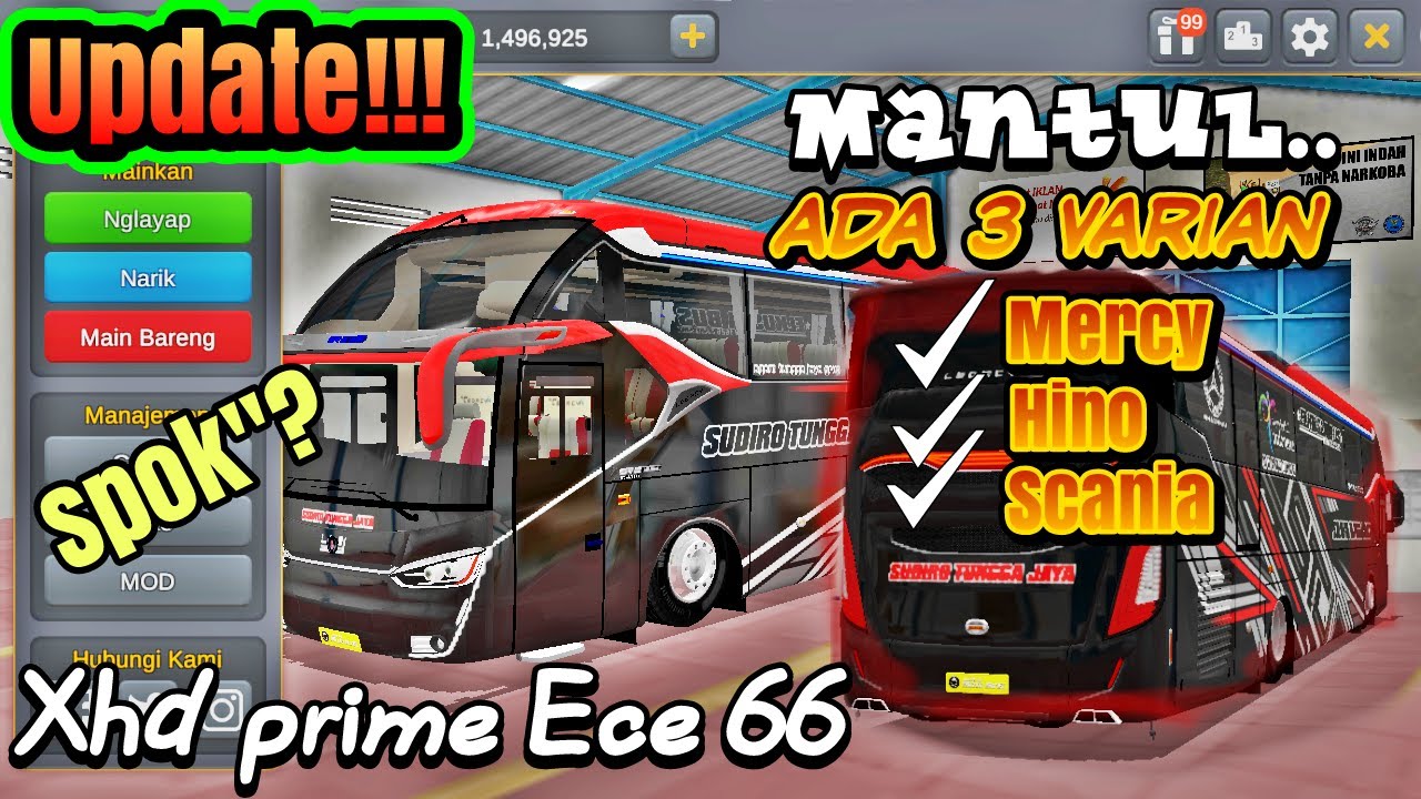 Update!!! Sr2 ece 66|By WSP mod|ada tiga varian mod? - YouTube