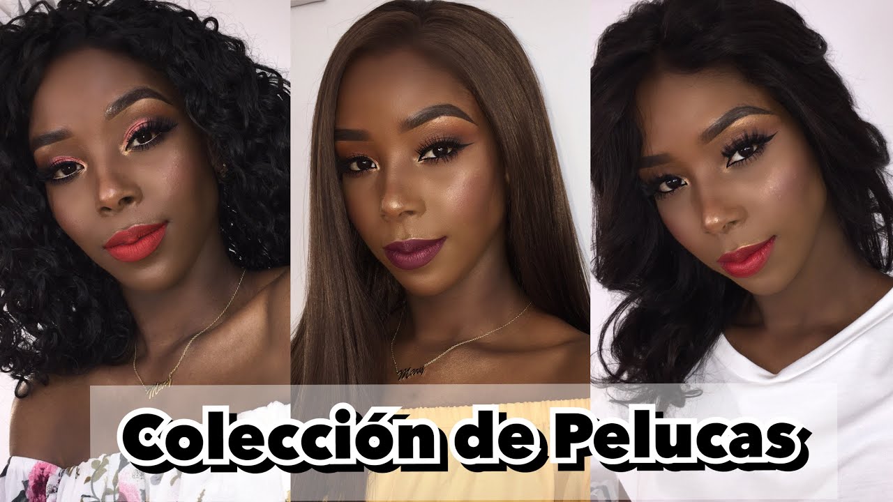 ME PONGO TODAS MIS PELUCAS! CÓMO PONERSE UNA PELUCA?| Mary Pulido - YouTube