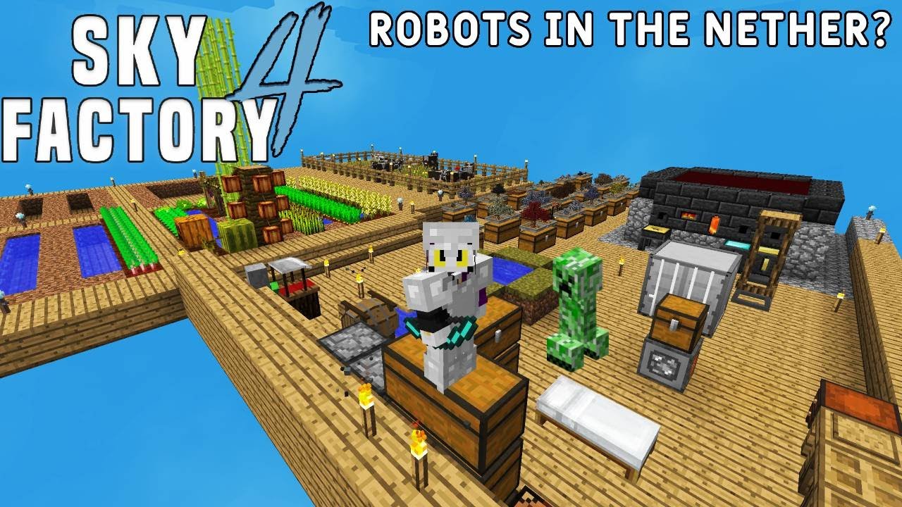 🔴 LIVE - NEW YEAR SAME MINECRAFT (SKY FACTORY 4) | MINECRAFT MODDED ...