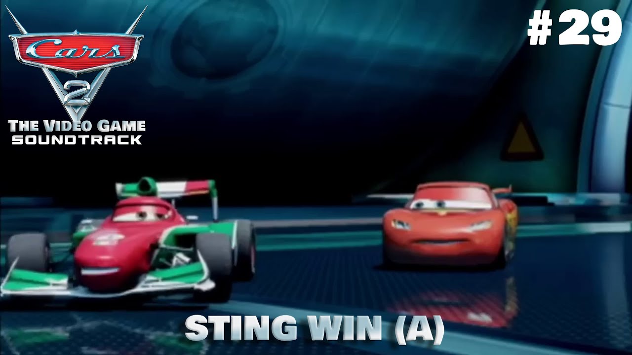 Cars 2: The Video Game Soundtrack - Sting Win (A) (29) - YouTube