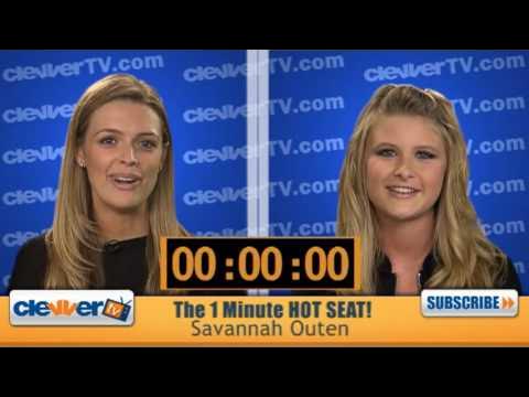 1 Minute Hot Seat - Savannah Outen In The Hot Seat - YouTube