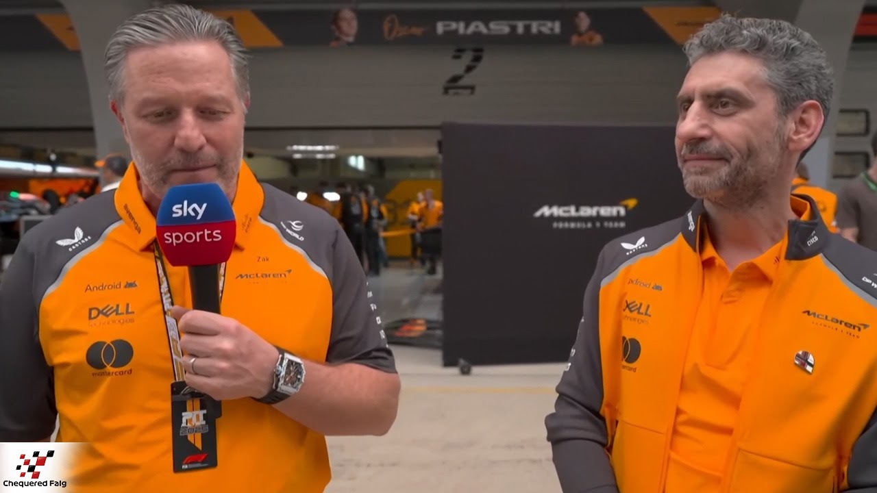 Andrea Stella & Zak Brown: We need to improve | Race Interview Chinese ...