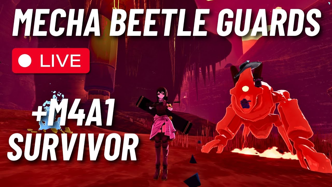 MECHA BEETLE GUARDS then M4A1 SURVIVOR - YouTube