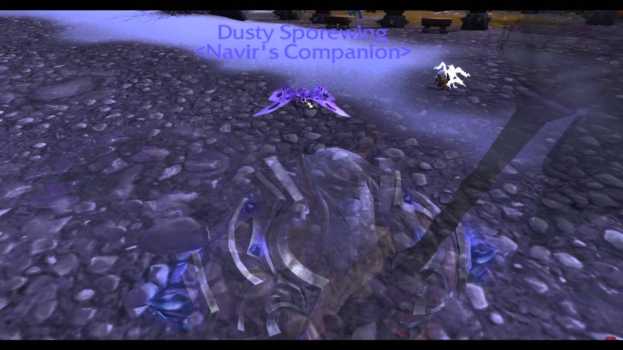 Dusty Sporewing WoW Pet Demo - YouTube